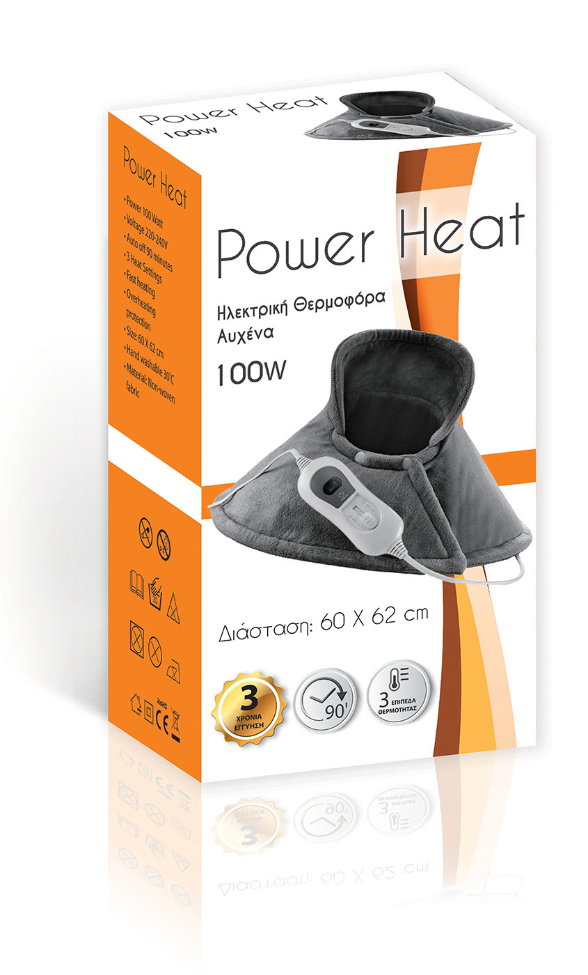 Θερμοφόρα Ηλεκτρική Power Heat Αυχένα